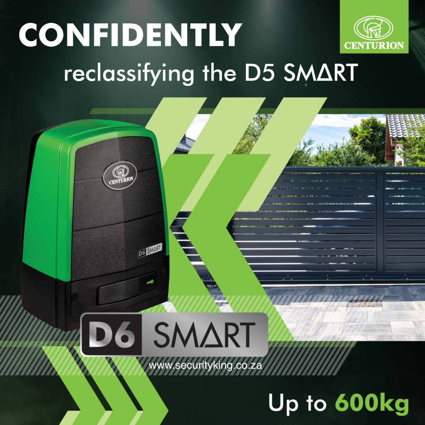 Centurion D6 Smart motor only – Pro-Active Security Namibia